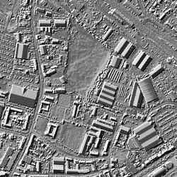 LIDAR Map of England and Wales, built with UK open data