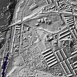 LIDAR Map of England and Wales, built with UK open data