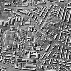 LIDAR Map of England and Wales, built with UK open data