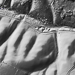 LIDAR Map of England and Wales, built with UK open data