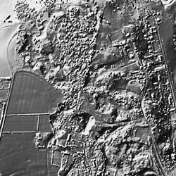 LIDAR Map of England and Wales, built with UK open data