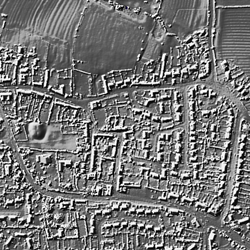 LIDAR Map of England and Wales, built with UK open data